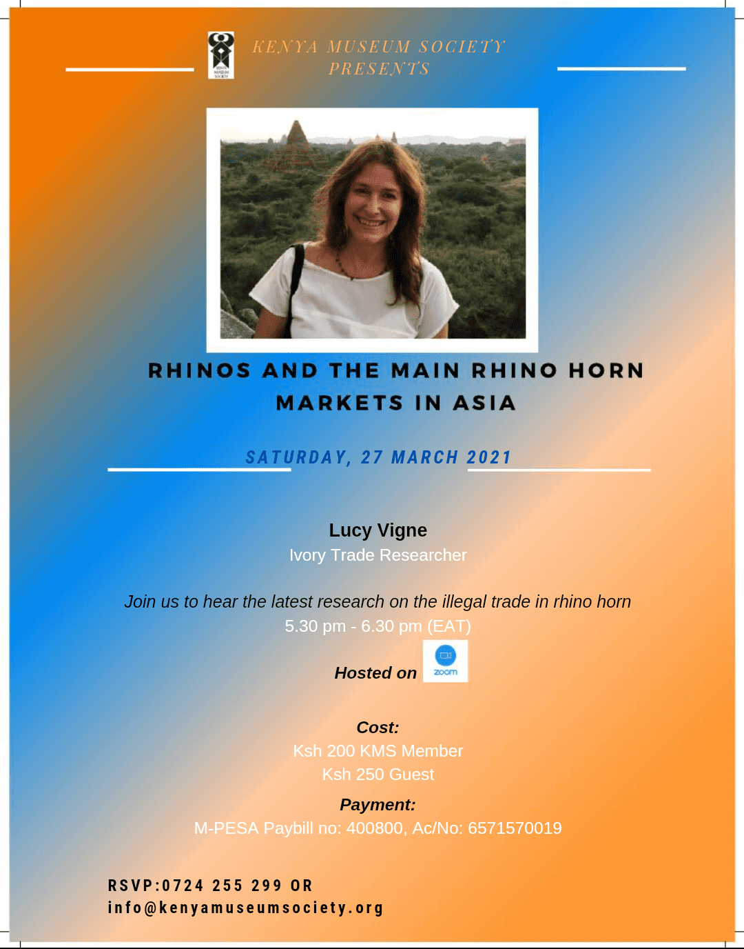 Lucy V Talk Image – Kenya Museum Society